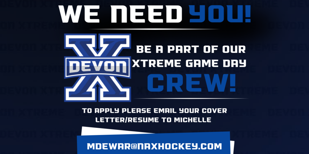DEVON XTREME SEEKING GAME DAY VOLUNTEERS | Devon Xtreme