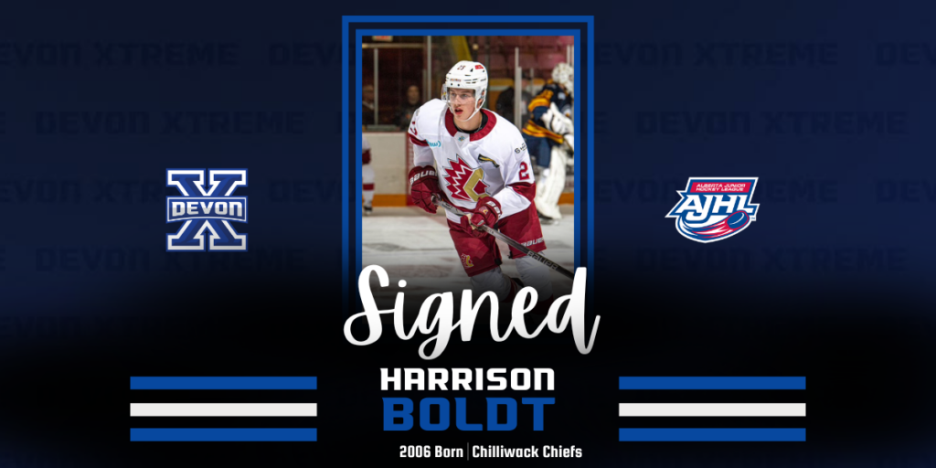 DEVON XTREME SIGN FORWARD HARRISON BOLDT | Devon Xtreme
